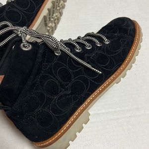 Shoes | Coach Suede Bootie | Poshmark